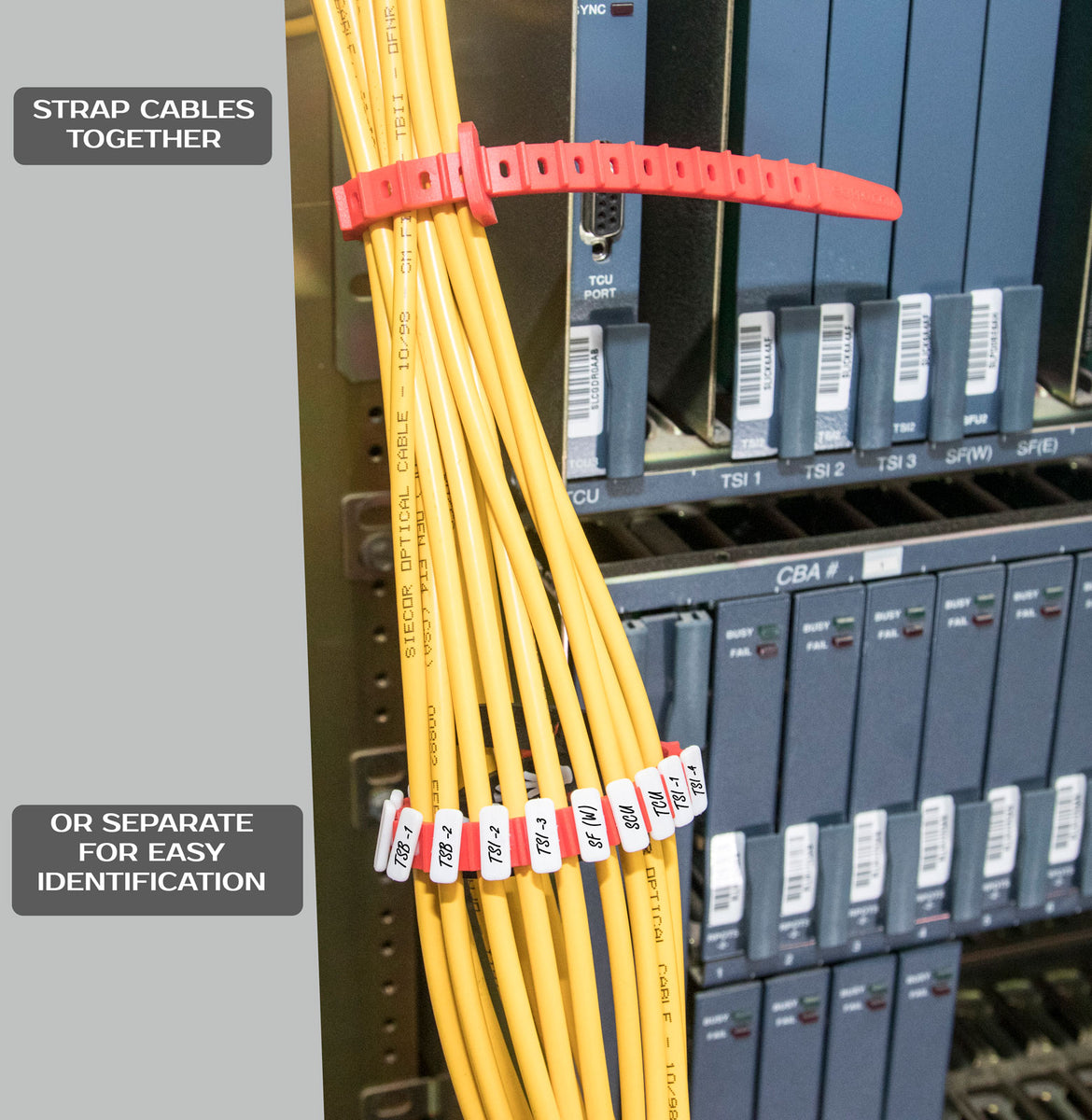 Reusable Cable Ties with Labels – Organize & Identify Cables Easily ...